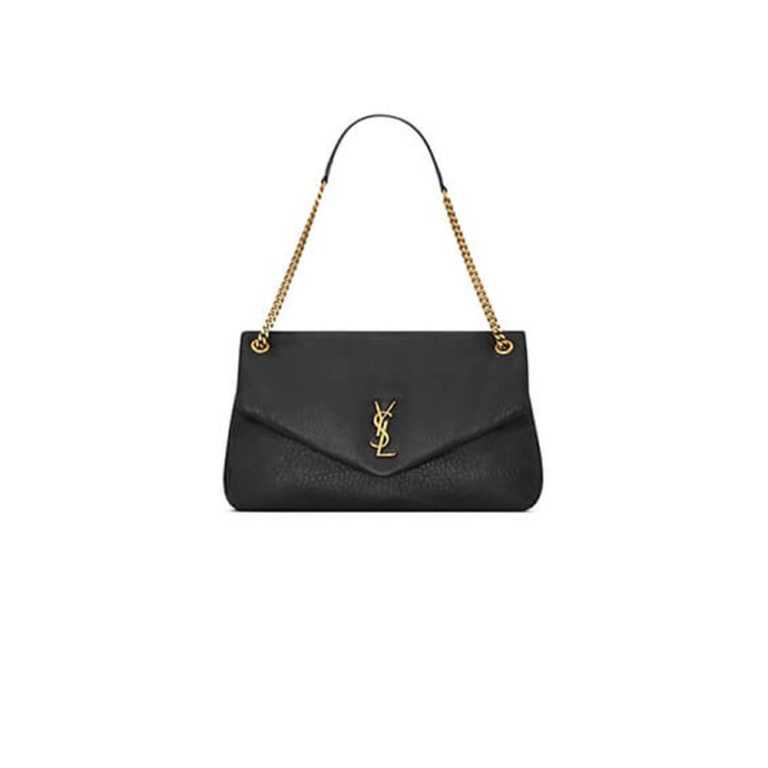 YSL CALYPSO LARGE IN GRAINED LAMBSKIN – YUTULU